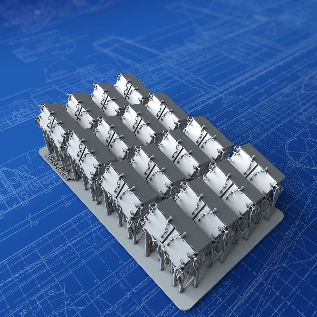 1/144 Royal Navy 40mm Bofors Ready Use Lockers x16 – Micro Master 3D ...