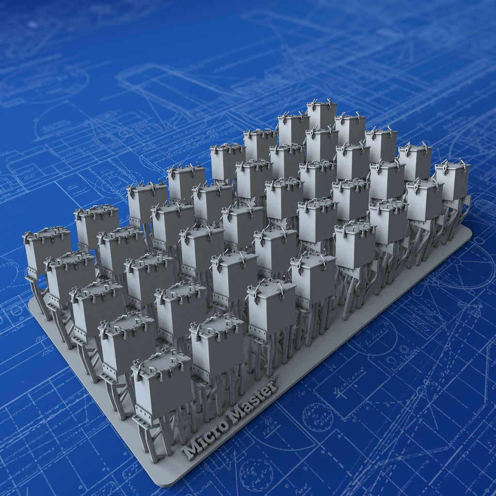 1/200 Royal Navy 20mm Oerlikon Ready Use Lockers x40 (Small) – Micro ...