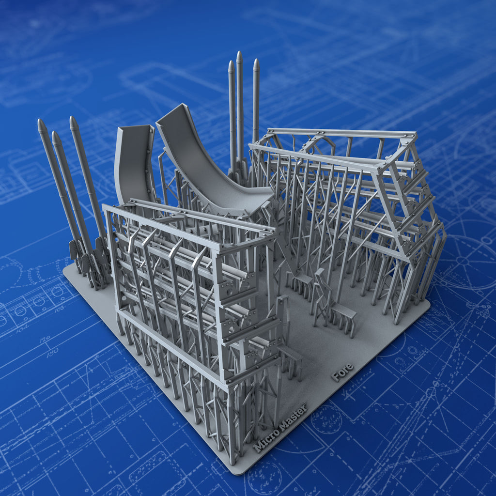 1/35 Royal Navy 2" Sextuple Rocket Flare Launchers MKI – Micro Master ...