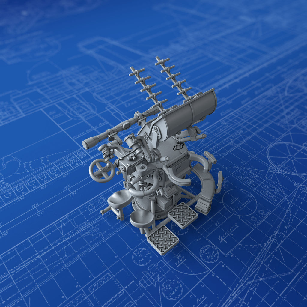 1/150 Royal Navy MKIV POM POM Director with Type 282 Radar x1 – Micro ...