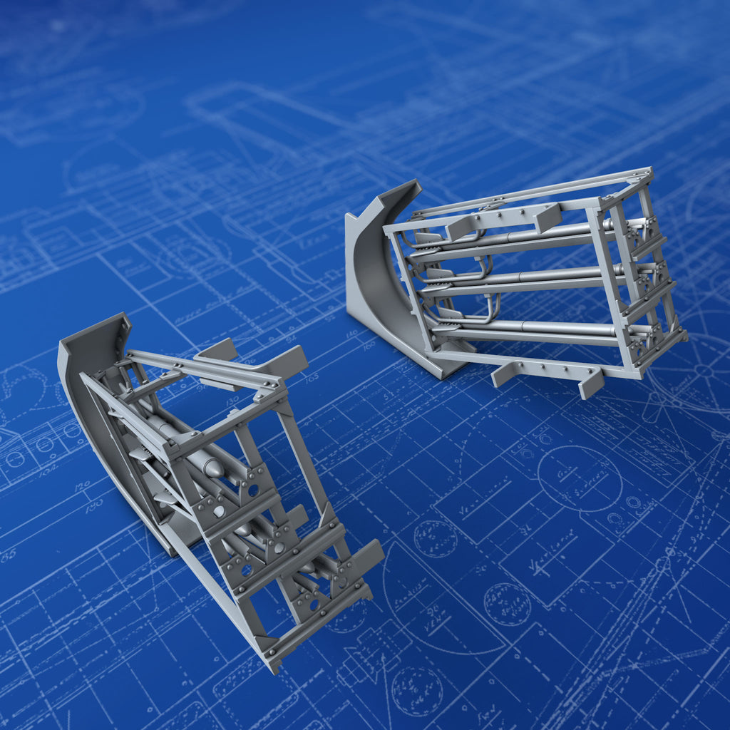 1/72 Royal Navy 2" Sextuple Rocket Flare Launchers MKI – Micro Master ...