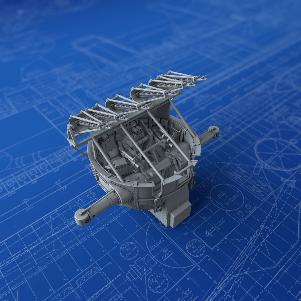1/192 Royal Navy HACS MKIV with Type 285 Radar – Micro Master 3D ...