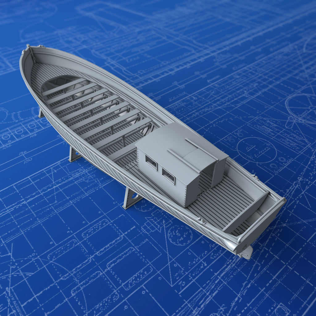 1/144 Royal Navy 45ft Motor Launch – Micro Master 3D Printed Hobby Parts