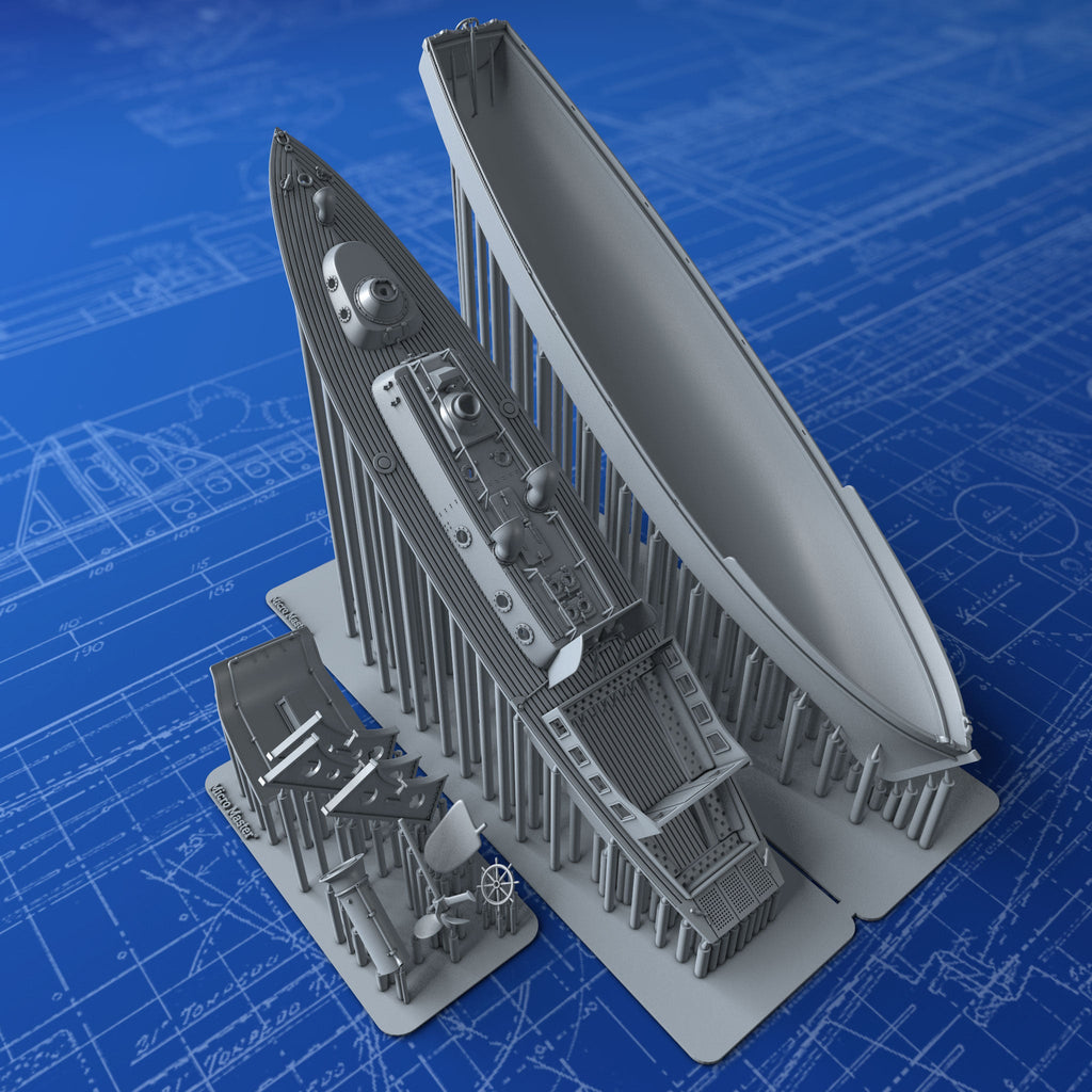 1/150 Royal Navy 50ft Steam Pinnace – Micro Master 3D Printed Hobby Parts