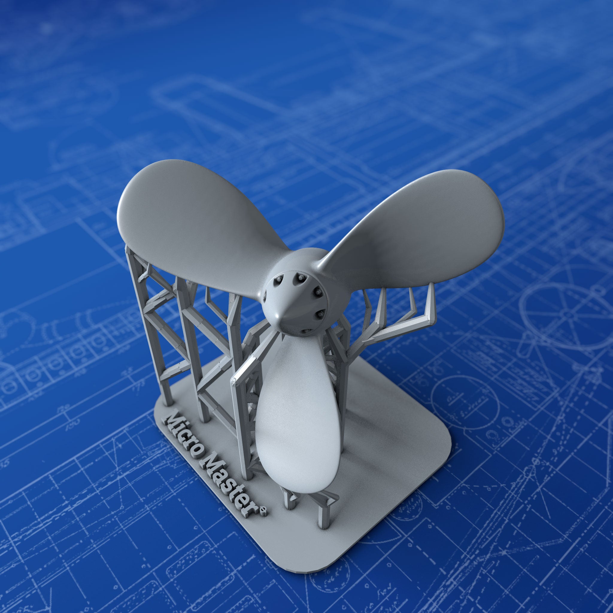 1/144 Royal Navy Flowers Class Propeller – Micro Master 3D Printed ...