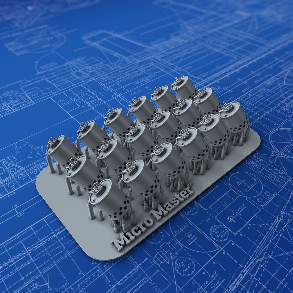 1/200 Royal Navy MKVI Smoke Floats x18 – Micro Master 3D Printed Hobby ...