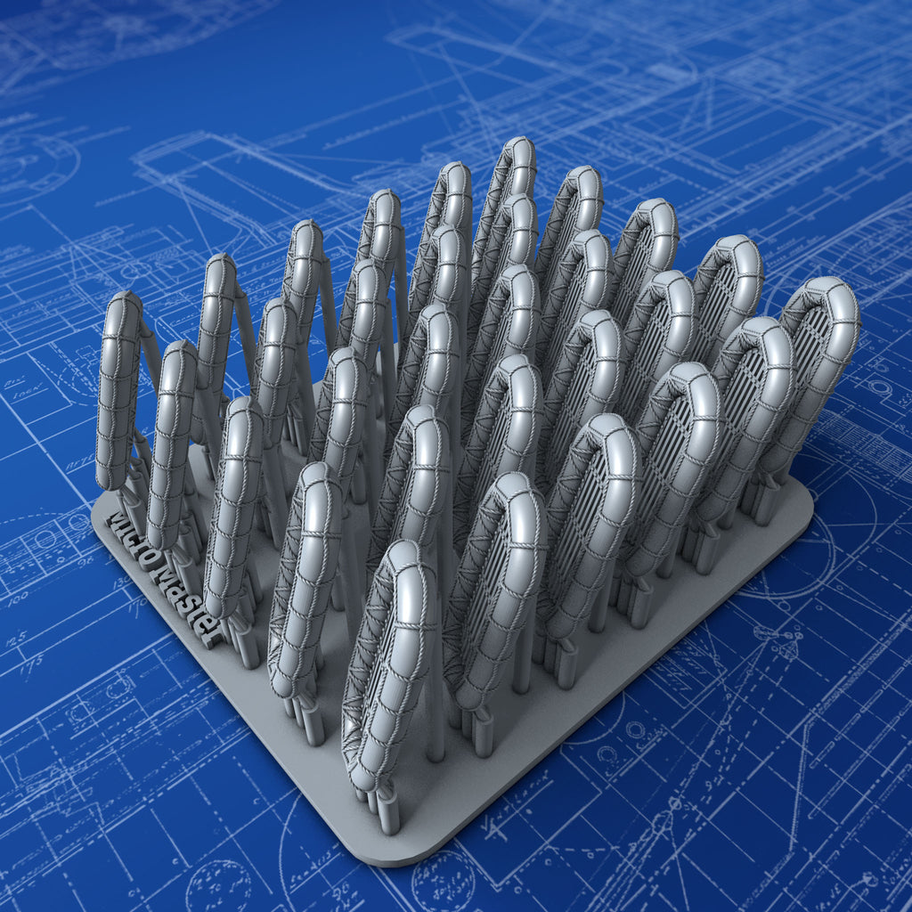 1/350 Royal Navy 10ft x 5ft (Type No. 20) Carley Floats x30 – Micro ...