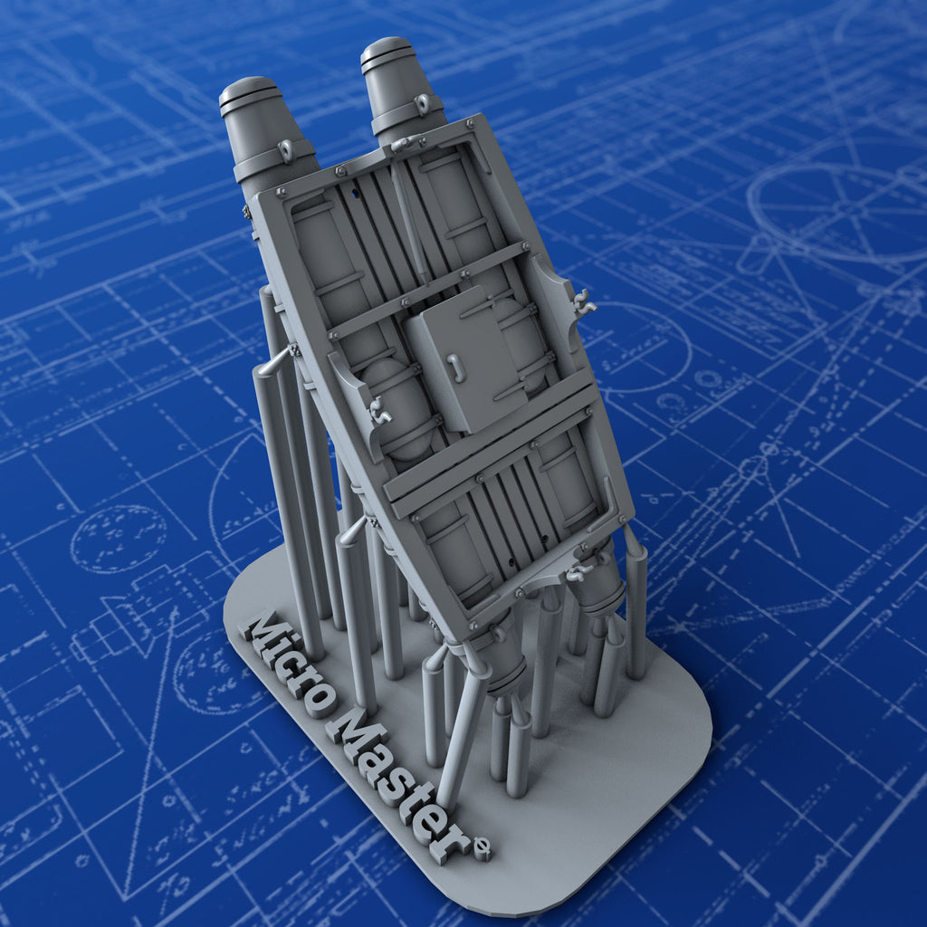 1/200 Royal Navy 10ft Working Dinghy Balsa Raft – Micro Master 3D ...