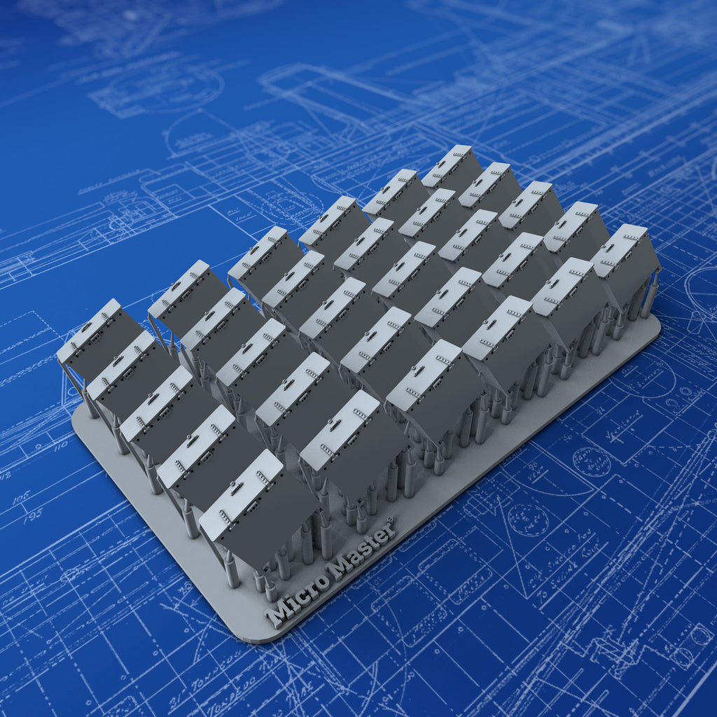 1/200 Royal Navy Life Jacket Lockers x30 – Micro Master 3D Printed ...