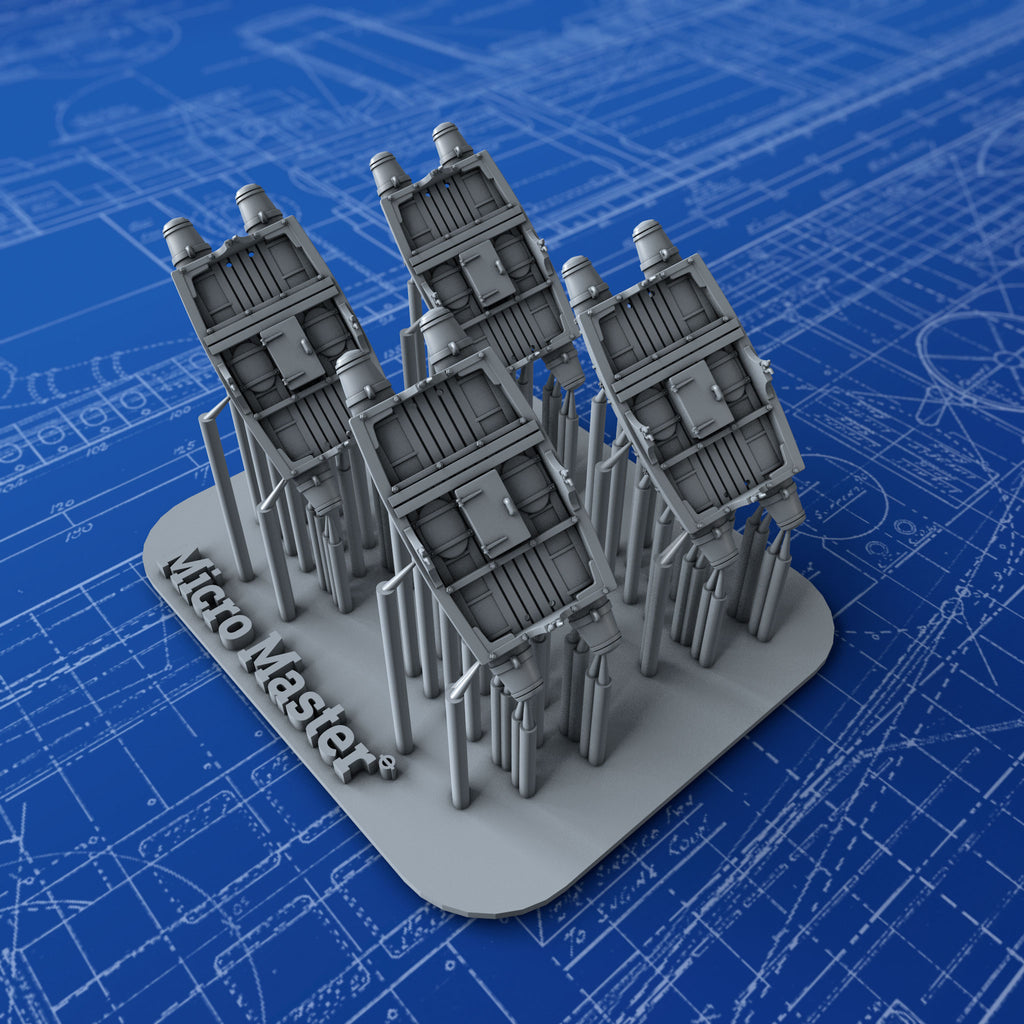 1/350 Royal Navy 10ft Working Dinghy Balsa Rafts x4 – Micro Master 3D ...