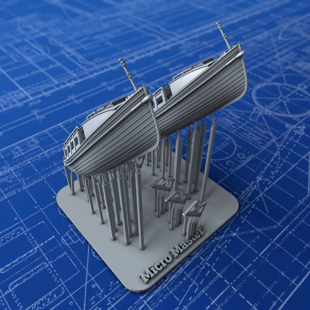 1/350 Royal Navy 25ft Motor Cutters x2 – Micro Master 3D Printed Hobby ...