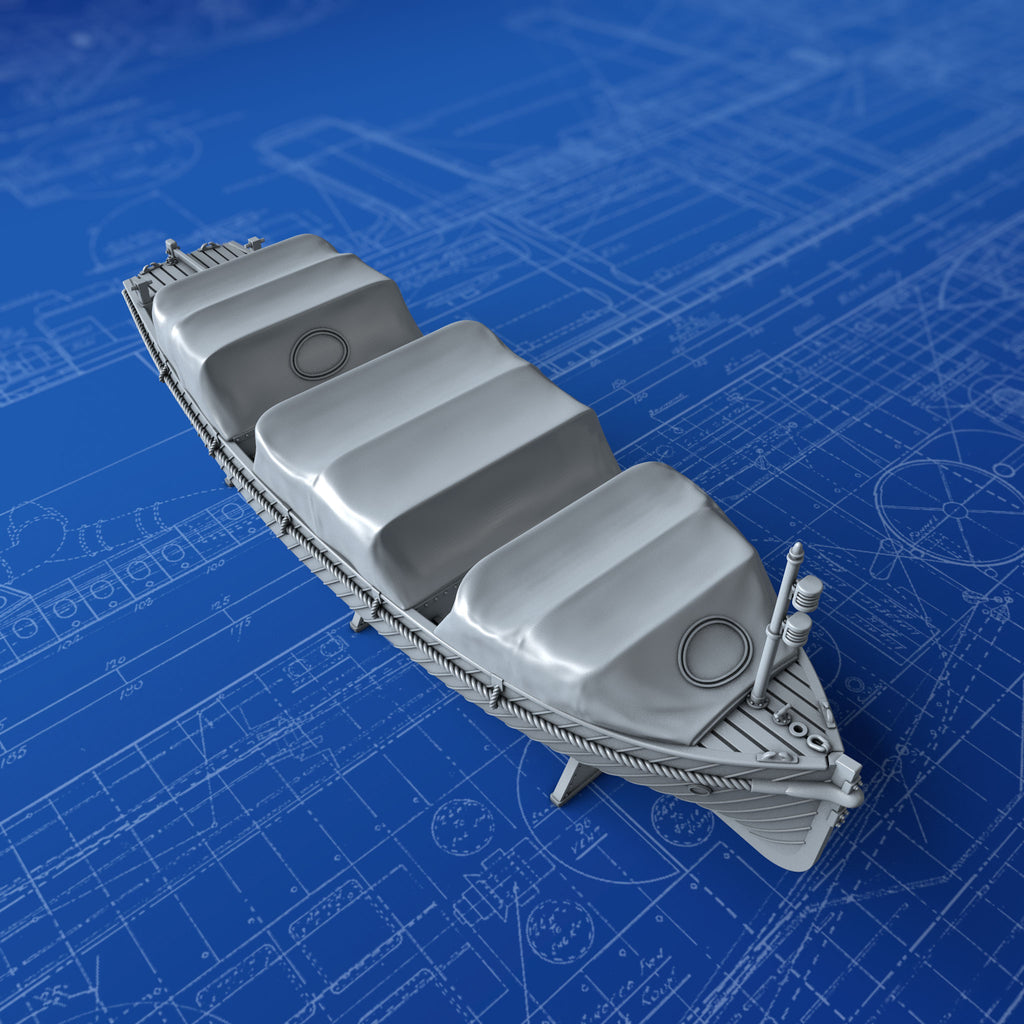 1/350 Royal Navy 36ft Harbour Launch (with Roof/Canopy) x1 – Micro ...