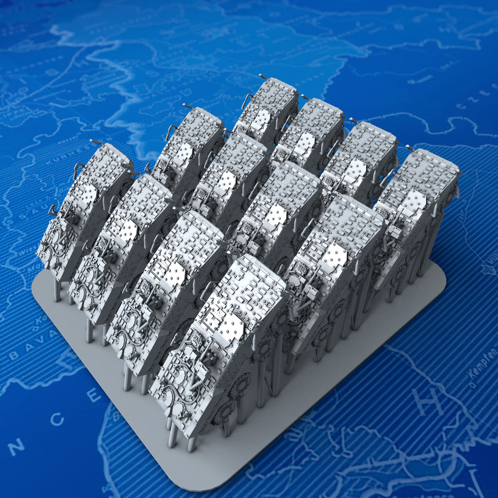 1/700 Scale Modern German/Dutch GTK Boxer Armoured Fighting Vehicles x ...