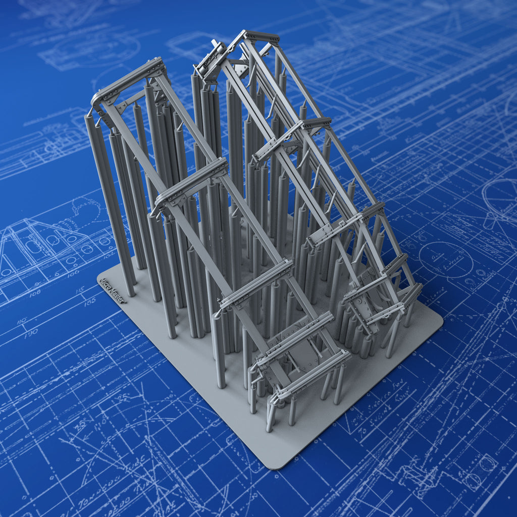 1/72 Royal Navy Depth Charge Rails MKI x2 (9 Charge Version) – Micro ...